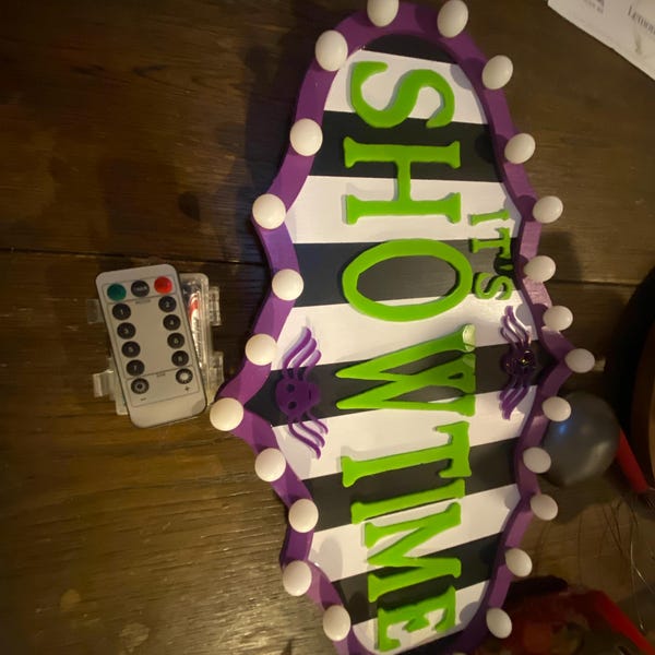 Freak Show Circus and Clown Inspired Marquee Door Hanger, Halloween ...