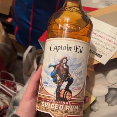 EDIT YOUR OWN Personalised Bacardi Rum Bottle Label to Fit 700ml / 1 ...