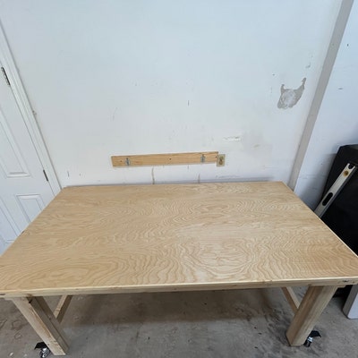 Foldable Work Station Plans Written AND Video - Etsy