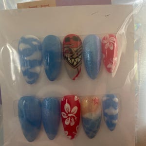 Mothman Cryptic Press on Nails, Reusable - Etsy