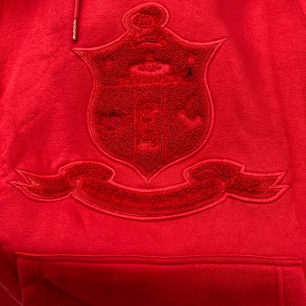 Kappa Alpha Psi Embroidery Diamond K 1911 Shirt - White/ Crimson - Etsy