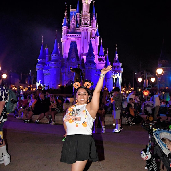 Halloween Mickey Crop Tank, Disney Halloween Baby Tee, Not so Scary ...