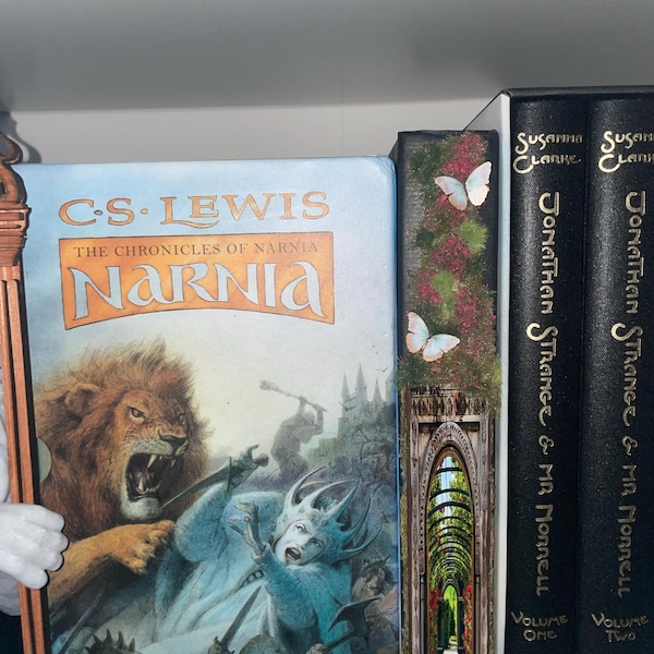 Custom Bookshelf Insert SAMPLES of Row Houses/repurposed Books/book ...