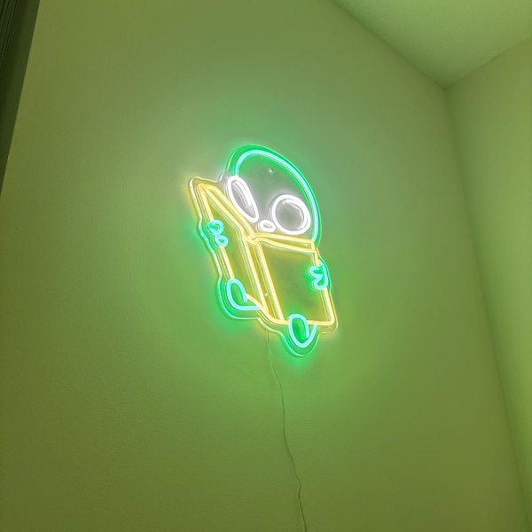 Fall Into A Hole Neon Sign, Falling Neon Sign, Upset Neon Sign ...