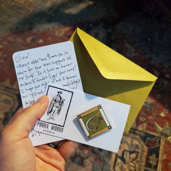 Finrod Felagund Sigil Enamel Pin | the Silmarillion | Lord of the Rings ...