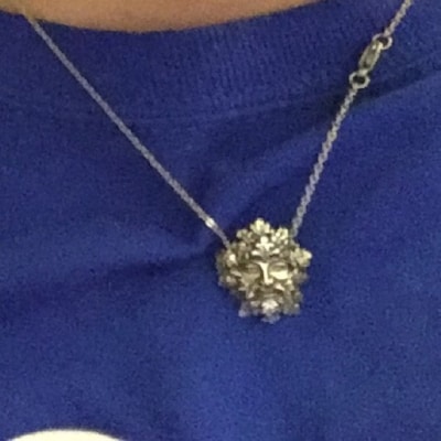 Green Man Pendant Silver Greenman Necklace Leaf Man Charm Rebirth ...