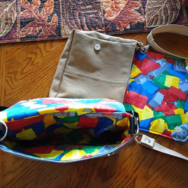 Building Blocks Fabric by the Yard, Construction Toy Bricks Cotton ...