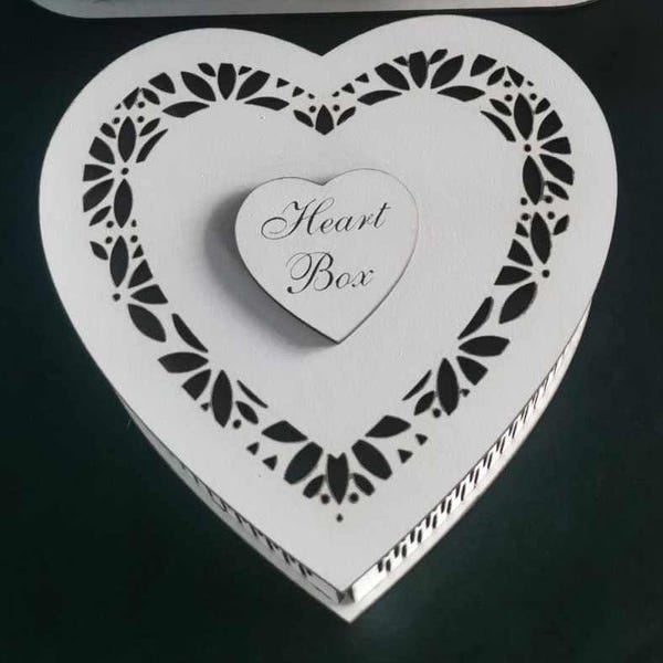 Stash Box Svg Laser Cutting Files, Dice Box Laser Cut Files, Memory Box ...