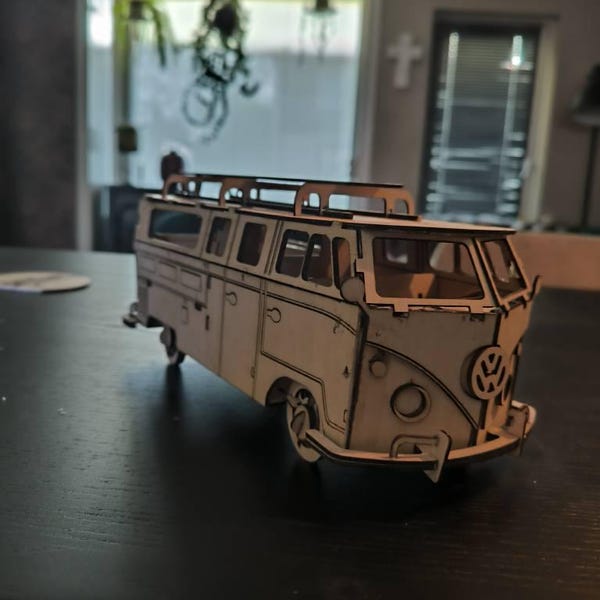 3D Wooden Coffee Wall Clock DXF File 3D Model Puzzle File Cdr Dxf ...