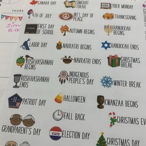 Winter Bucket List Stickers Perfect for Your Planner or - Etsy
