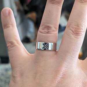 Medieval Battlefield Ring, Medieval Knight Ring, Gothic Ring, Silver ...