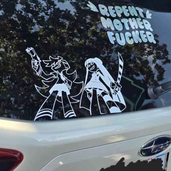 DEFINED Sunset JDM Style Vinyl Sticker Decal Drifting Midnight Club Car ...