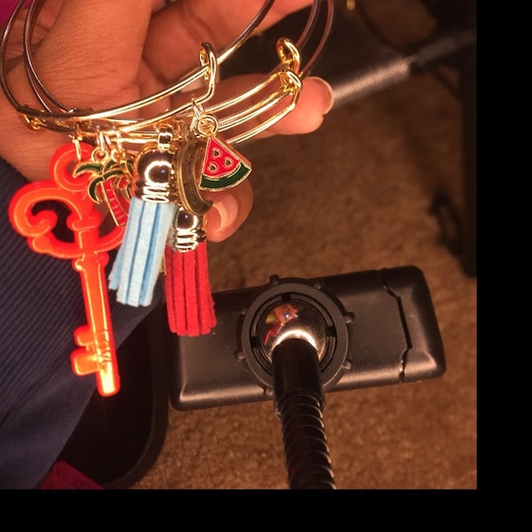 Plastic Key Charm Red Skeleton Key Charms Love Key Pendant Key to Your ...