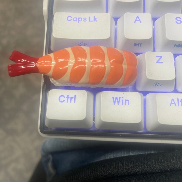 Shrimp Sushi Keycaps Handmade Resin Custom Artisan - Etsy