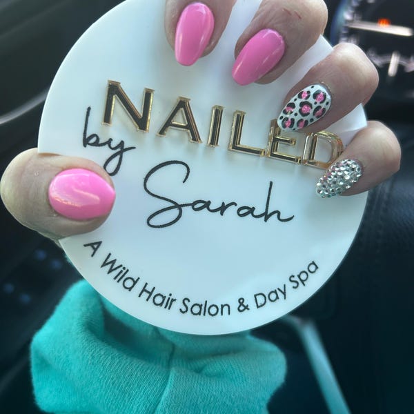 Nailfie Disc Personalized Nail Photo Prop Acrylic Photo Prop Social ...