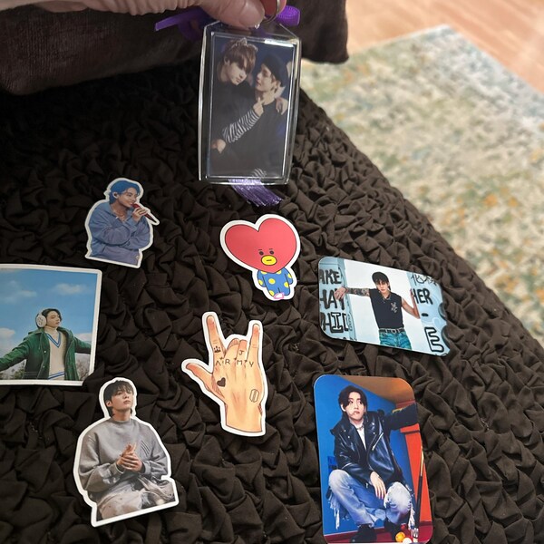 Enhypen Inspired Double Sided Bias Keychains, Happy Birthday Keychains ...