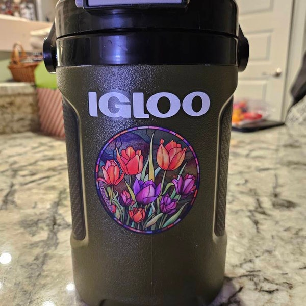 Northwest Landscape Wrap Sticker, 2x8 Clear Vinyl Die Cut Sticker ...