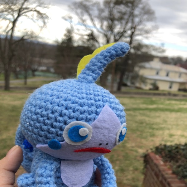 Sobble Pokemon Sword Shield Chibi Plushie Amigurumi Stuffed Toy Doll ...