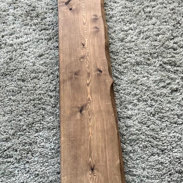 WAVY EDGE RUSTIC Shelving Board | Industrial Scaffold | Reclaimed ...