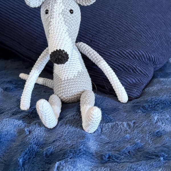 Greyhound Plush, Whippet, Italian Greyhound, Stuffed Dog, Gift for Dog ...