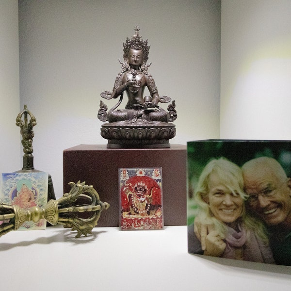 Amazing Buddhist Enlightenment Glass Stupa / Himalayan Perfect K9 ...