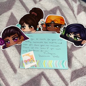 Reyna Valorant Sticker / Valorant Chibi Vinyl Sticker / Valorant Agent ...