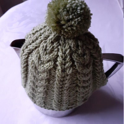 Mini Cable Tea Cosy - Etsy