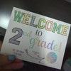 Scratch off Postcard - Welcome Postcard for Students or Kids - Note ...