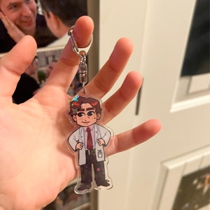 3 Inch House MD Greg House James Wilson Holographic Acrylic Charm ...