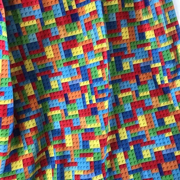 Cotton Building Primary Colors Blocks Construction Toy Bricks Packed ...