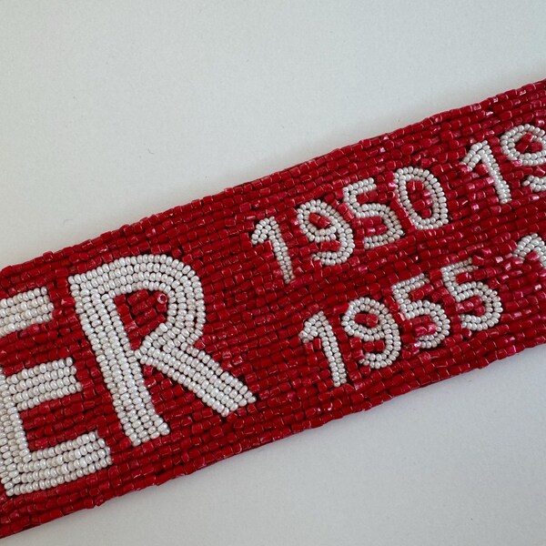 Custom Beaded Straps, Gameday Beaded Straps, Gameday Straps, Stadium ...