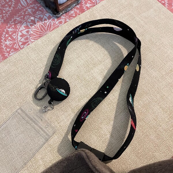 Gold Stars and Moon Lanyard, Graduation Gift for Teachers, Lanyard and ...