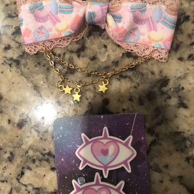 Strawberry Candy Barrettes Pack Pastel Goth Jewelry Yami - Etsy