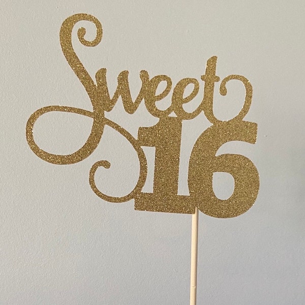 Sweet 16 SVG | Sixteenth Birthday SVG | 16th Birthday | Digital ...