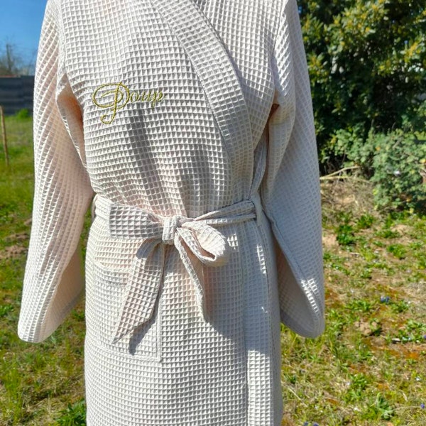 Robe Sewing Pattern - House Coat Sewing Tutorial - Bathrobe PDF Pattern for Women and Men - 11 ...