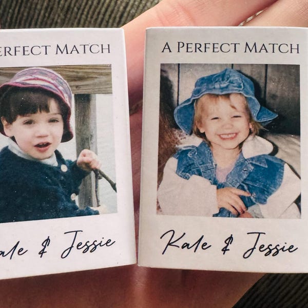 Custom Matchbooks/wedding Match Favors/a Perfect Match Matches With ...