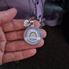 Awareness Keyring With Made With Love Charm, Disability, Hidden ...