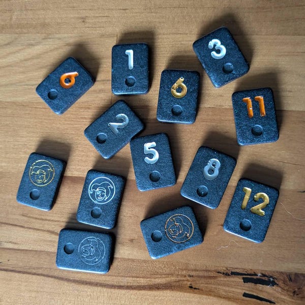 Mini Rummikub / Rummy Game / 4 , 6 or 8 Player / You Choose Color - Etsy