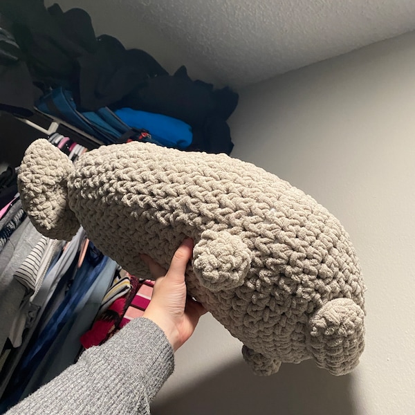 Crochet Manatee Pattern PDF Digital Download Only - Etsy