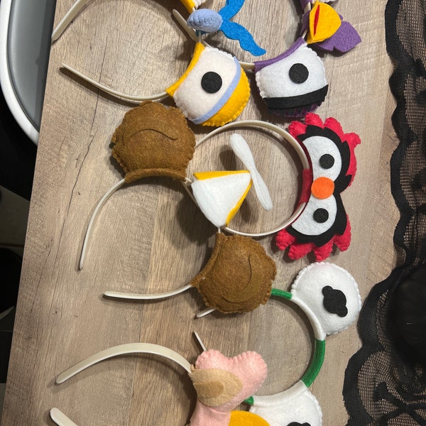 Muppet Inspired Headband, Handmade, Photo Prop,birthday Party Favor - Etsy