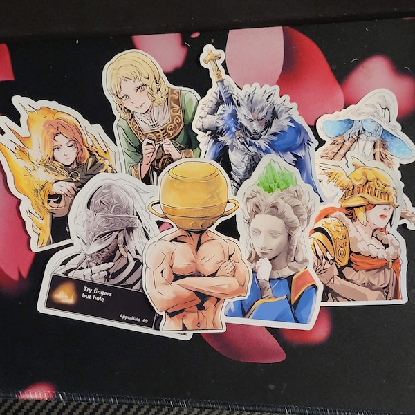 Elden Ring Stickers / Magnet / Decal /acrylic Charm Set 2 - Etsy