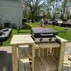 Griddle Stand Build Plans DIY Outdoor Furniture Plans Blackstone Stand ...