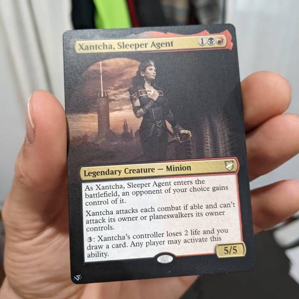 Mtg Altered Art Card Karn Liberated - Etsy