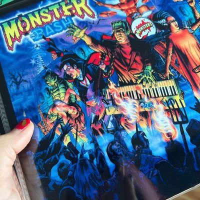 Mario Bros. Arcade Game Marquee, Bezel, Screenshot & Control Panel 8x12 ...