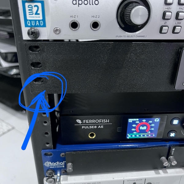 Under Desk Stack Mount for JDS LABS Atom 2 Amp / Dac (double Stack ...
