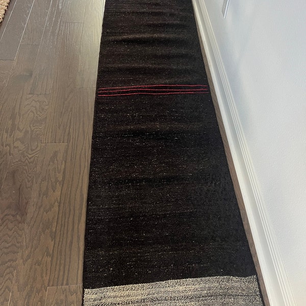 Colorful Runner Rug, Vintage Rag Runner Rug, Scandinavian Rag Rug ...