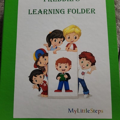 Toddler Learning Folder Nursery Learning Folder Preschool Activity ...