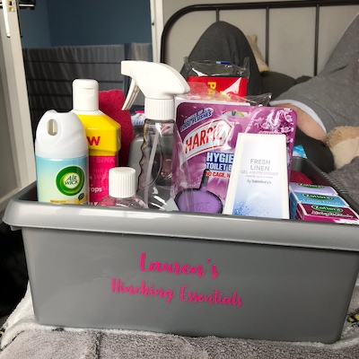 Personalised Mrs Hinch Inspired Storage Box Vinyls, Cleaning Box Vinyls ...