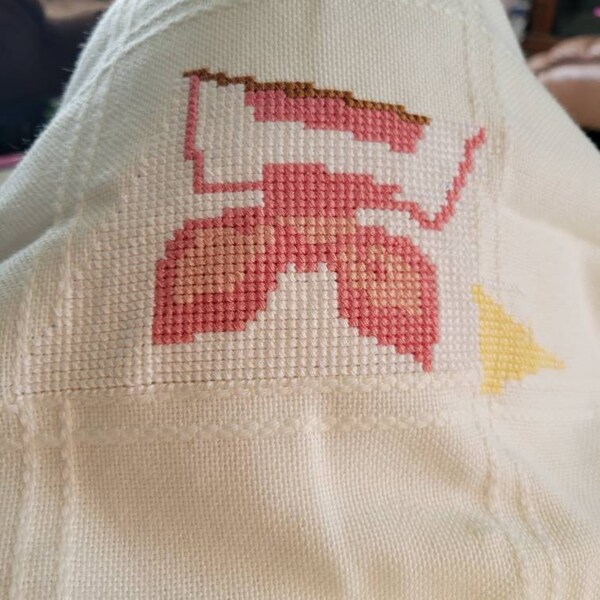 Charles Craft Blank for Cross Stitch 16ct Evenweave Throw Blanket ...