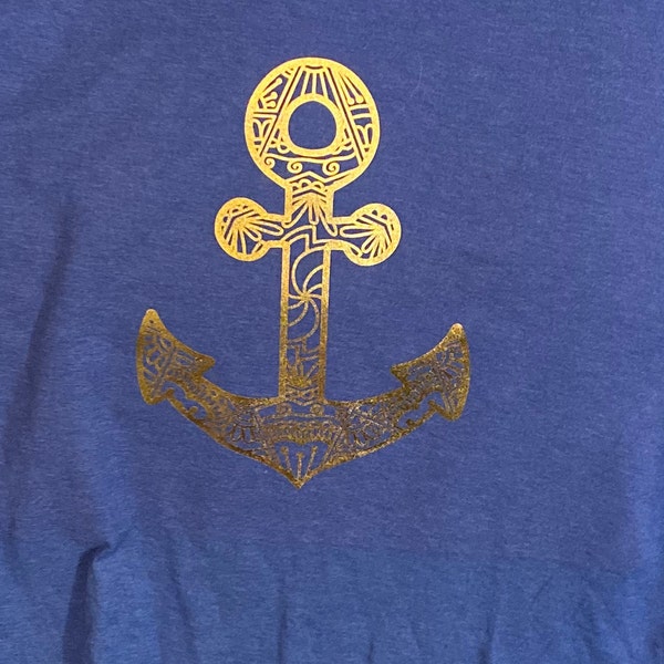 Anchor Mandala SVG, Nautical Mandala Cut File, Anchor Clipart, Cricut ...